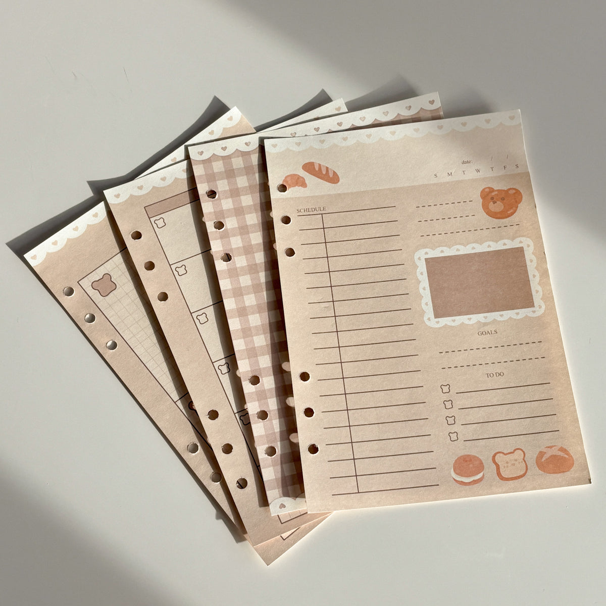 bearkery planner pack – Ahn Studio