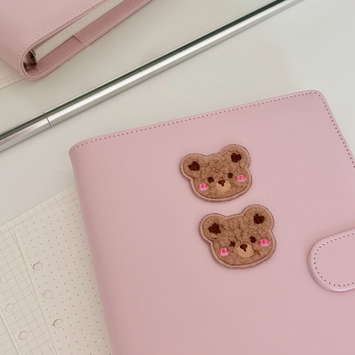 daily teddy patch sticker – Ahn Studio