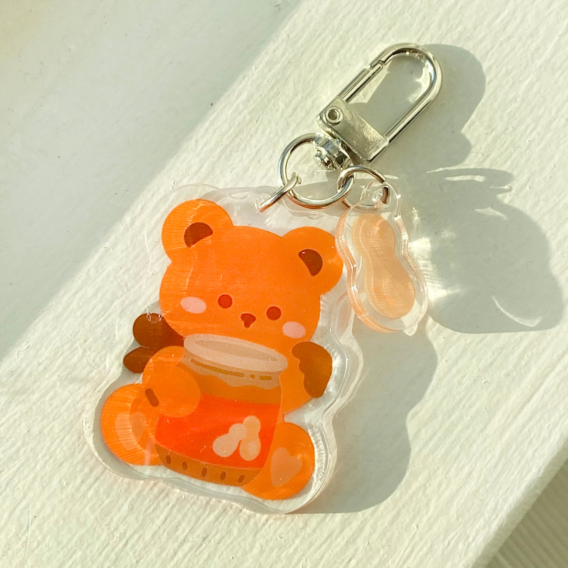 peanut butter bear keychain – Ahn Studio
