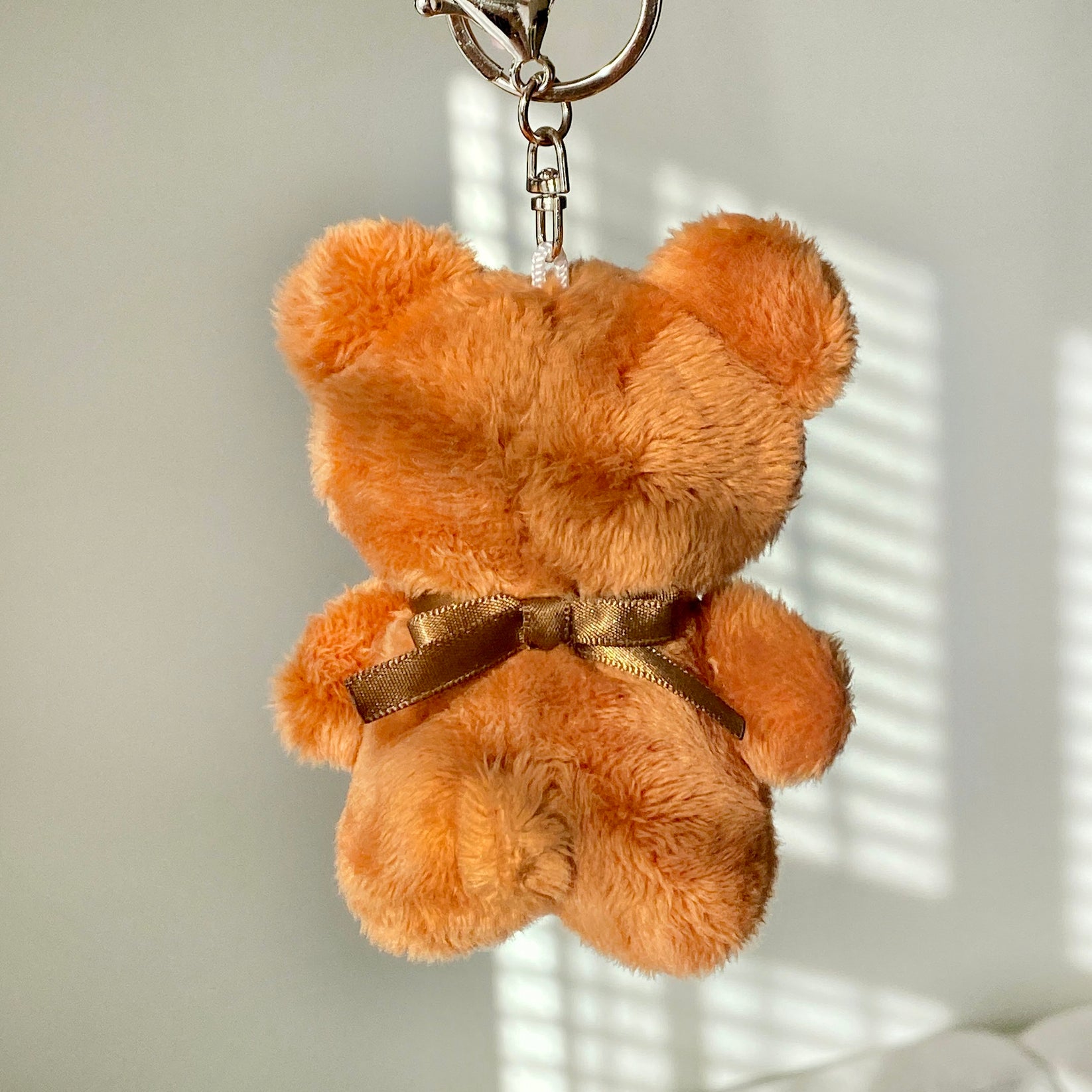 peanut butter bear plush keychain – Ahn Studio