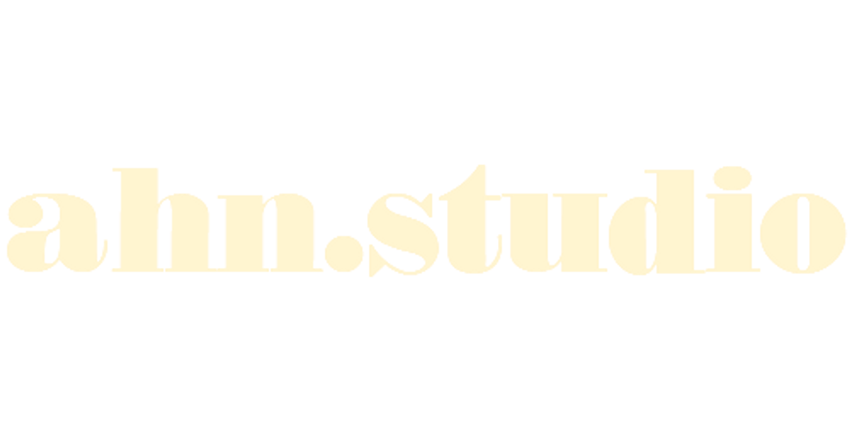 ahn.studio – Ahn Studio