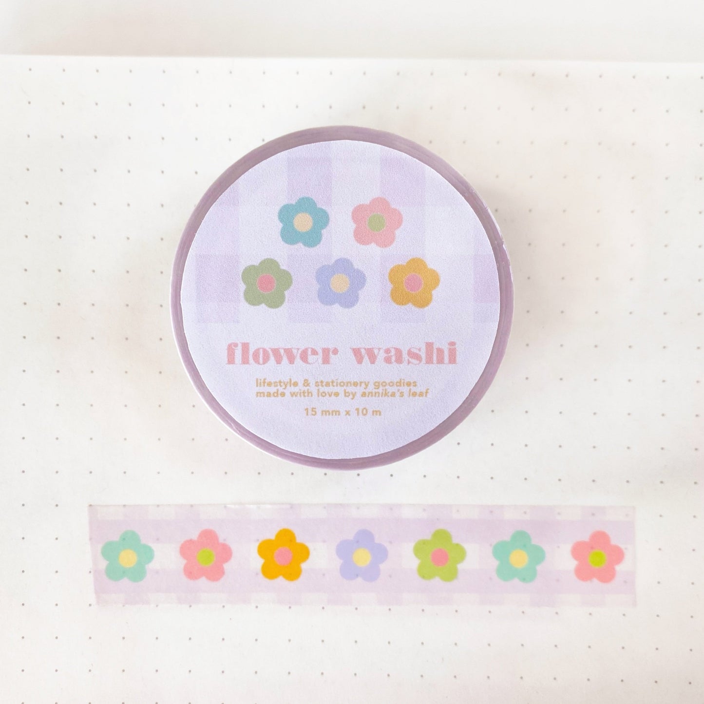 flower washi tape – Ahn Studio